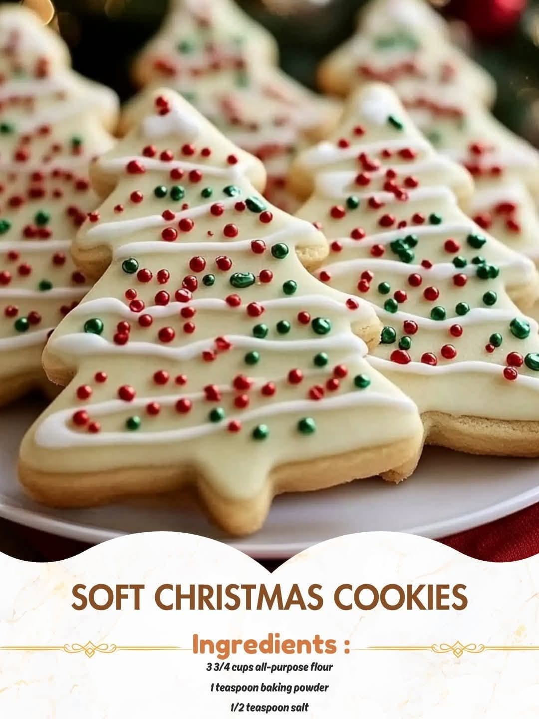 Soft Christmas Cookies – Best Recipes