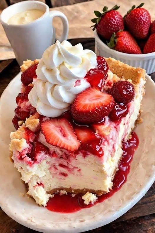 Strawberry Cream Cheese Cake – Best Recipes